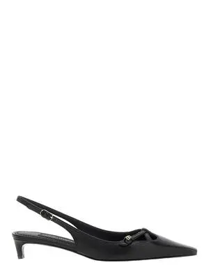 Dolce & Gabbana Mun" Nappa Slingbacks - Black