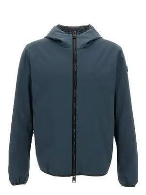 Moncler Zip-up Hooded Jacket - Multicolor