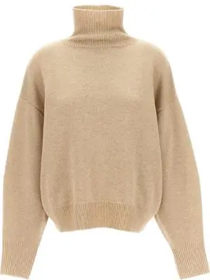 Isabel Marant Étoile Aspen High Neck Sweater - Cream