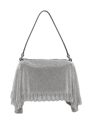 Alexander Wang Divina Pouch With Crystals - Silver