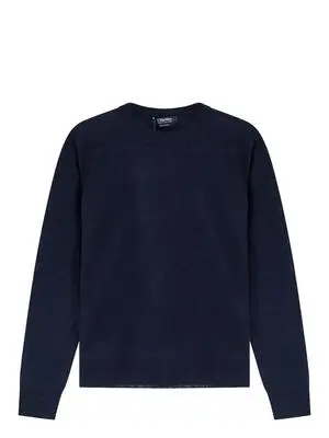 Max Mara Linen Crew Neck Sweater - Multicolor