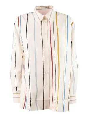 Paul Smith Striped Button-up Shirt - Multicolor