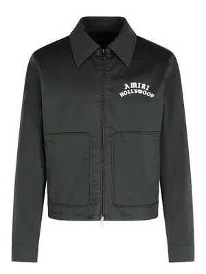 Amiri Hollywood Cotton Jacket - Black