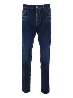 Dsquared2 Cool Guy" Blue Denim Jeans - Multicolor