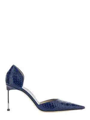 TOM FORD D'orsay Stiletto Pumps With Crocodile-embossed Effect - Multicolor