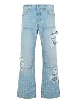 Amiri Carpenter Light Cotton Jeans - Blue
