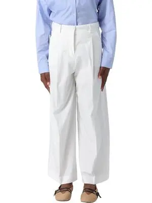 Max Mara Wide Leg Trousers - White