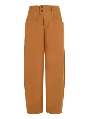 Isabel Marant Étoile Oumaya Cotton Pants - Brown