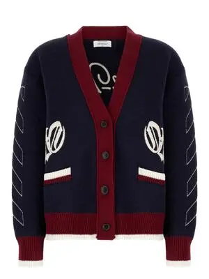 Off-White Knitwear Cardigan - Multicolor