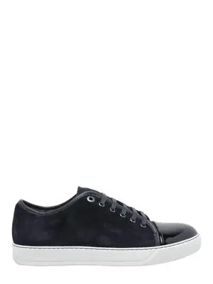 LANVIN Dbb1 Suede Leather Sneakers - Blue
