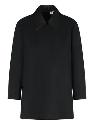 JIL SANDER JIL SANDER Wool Blouse Black