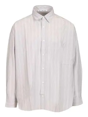 Acne Studios Striped Shirt - Gray
