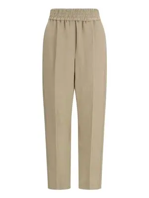 Brunello Cucinelli Cotton Pants - Cream