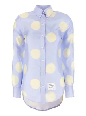 Thom Browne Polka Dot Button-up Shirt - Multicolor