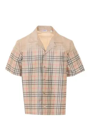 BURBERRY Burberry Men Faded Check Shirt