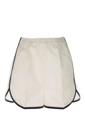 Prada Athletic Shorts With Contrast Piping - Multicolor
