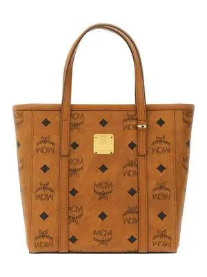 Mcm Monogrammed Tote Bag - Multicolor