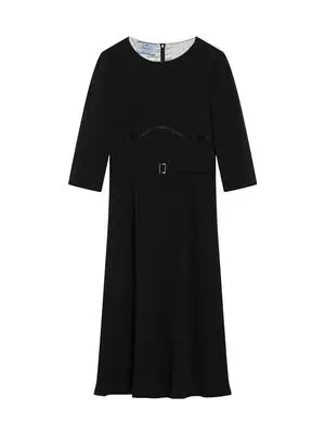 Prada Belted Dress - Black