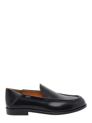 TOD'S Leather Sabot - Black
