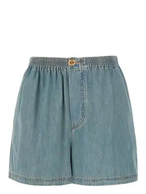 Moschino Elasticated Waist Denim Shorts - Multicolor
