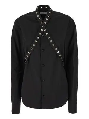 Off-White Embellished Shirt - Multicolor