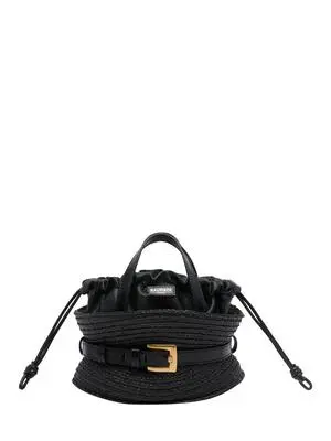Balmain Shuffle Handbag - Black