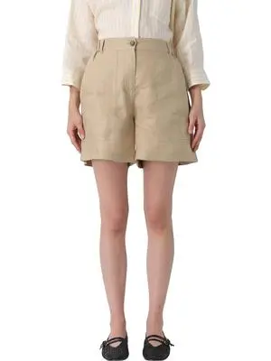 Max Mara Linen Shorts - Cream