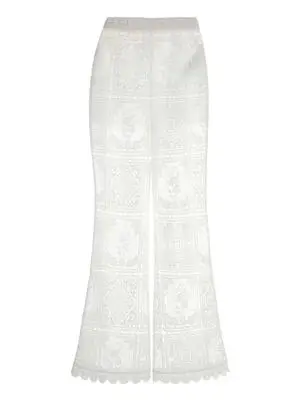 Zimmermann Lace Aster Pants - White