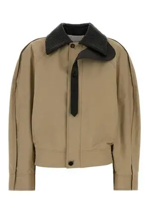 Bottega Veneta Cotton Jacket - Brown