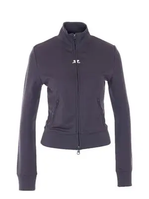 COURREGES Signature Tracksuit Jacket - Gray
