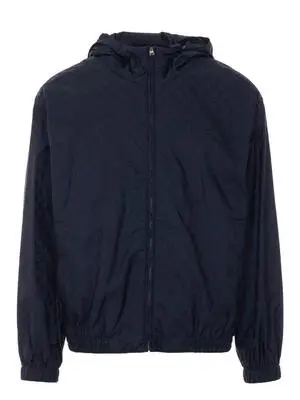 Gucci Gg Nylon Zipped Blouson - Blue