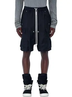 Rick Owens RICK OWENS Cargobela Cargo Shorts Black