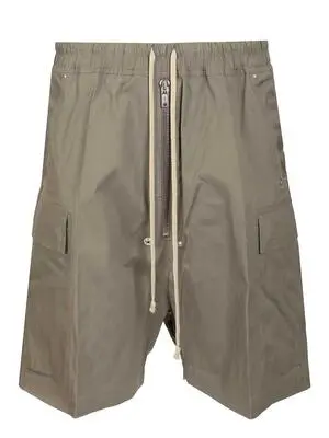 Rick Owens Cargobela Cargo Shorts - Green