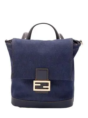 Fendi Denim Backpack - Multicolor