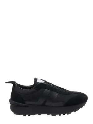 LANVIN Bumpr" Fabric And Suede Sneakers - Black