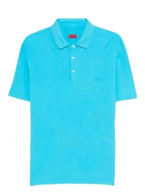 Isaia Polo Shirts - Blue