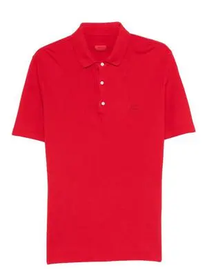 Isaia Polo Shirts - Red