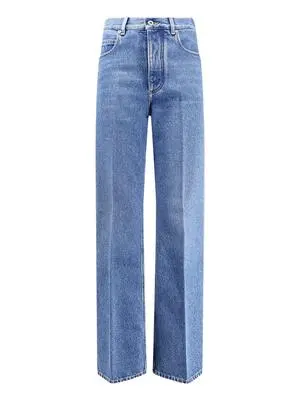 Bottega Veneta BOTTEGA VENETA Flared Cotton Jeans Multicolor