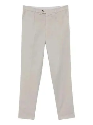 Brunello Cucinelli Garment-dyed Leisure Fit Pants - Multicolor