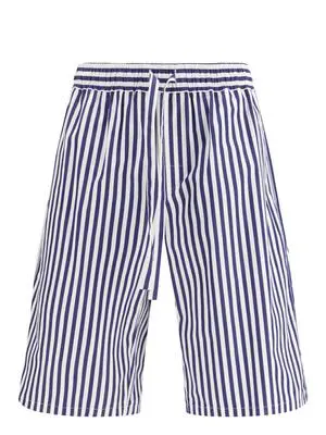 Dolce & Gabbana Striped Drawstring Shorts - Multicolor