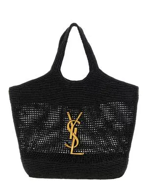 Saint Laurent Icare Shopping Bag - Black