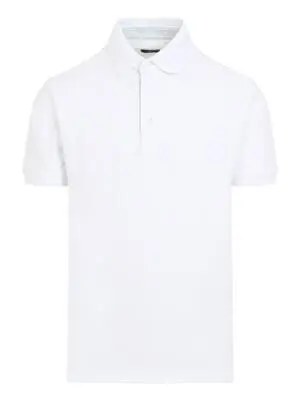 Etro Cotton Piqué Polo Shirt - White