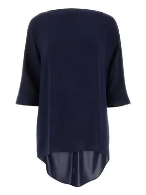MAX MARA MAX MARA Midnight Triacetate Blend Ferro Blouse