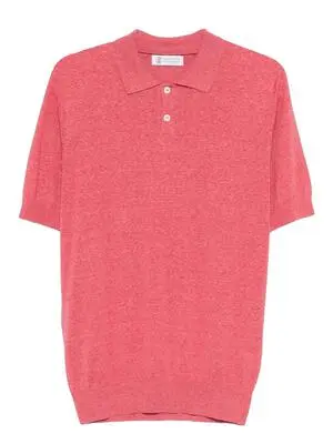 Brunello Cucinelli Short Sleeve Polo - Multicolor
