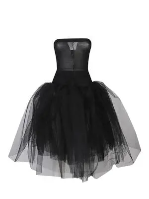 Junya Watanabe Layered Tulle Skirt - Black