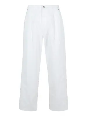 Moschino Cotton Pants - White