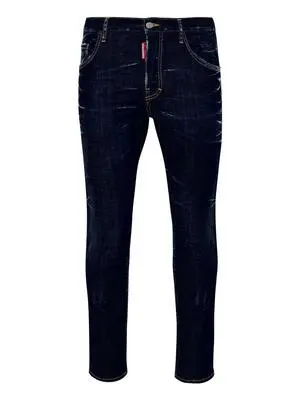 Dsquared2 Cotton Skater Jeans - Blue
