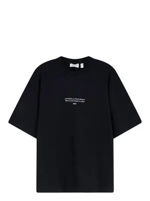 Off-White Statement Cotton T-shirt - Black