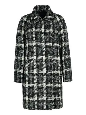 FAY Cotton Blend Coat - Black
