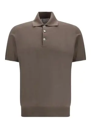 Brunello Cucinelli Lightweight Knit Polo - Multicolor